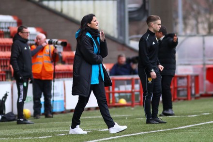 Hearts Womens Head Coach Eva Olid Editorial Stock Photo - Stock Image ...