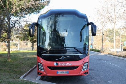 Blablacar Bus Station Near Allianz Riviera Editorial Stock Photo ...