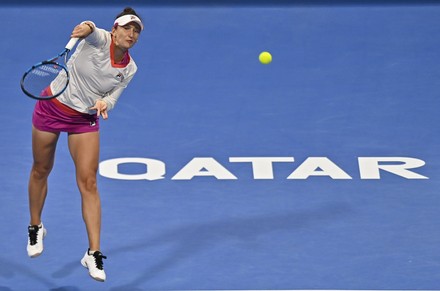 Qatar Doha Tennis Wta Qatar Open - 21 Feb 2022 Stock Pictures ...