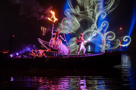 Nebula Solaris Performance for Venice Carnival in Venice, Italy - 19 ...