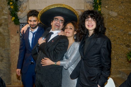 ROLANDO VILLAZON WIFE LUCIA SON DARIO Editorial Stock Photo - Stock ...