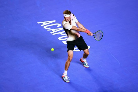 Mexican Open Tennis Tournament, Acapulco, Mexico - 22 Feb 2022 Stock ...