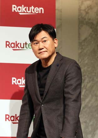 Commerce Giant Rakuten President Hiroshi Mikitani Editorial Stock Photo ...