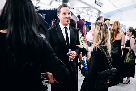 Benedict Cumberbatch Drinks Fiji Water Editorial Stock Photo - Stock ...