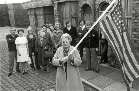 Cast On Set Coronation Street Including Editorial Stock Photo - Stock ...