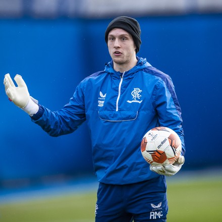 Scott Wright Rangers Training Ahead Tomorrow Editorial Stock Photo ...