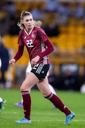 Germany Midfielder Julie Brand 22 During Editorial Stock Photo - Stock ...