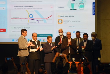 Dmrc Managing Director Mangu Singh During Editorial Stock Photo - Stock ...