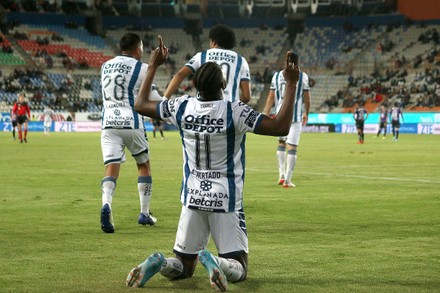 Pachuca Player Aviles Hurtado Celebrates After Editorial Stock Photo
