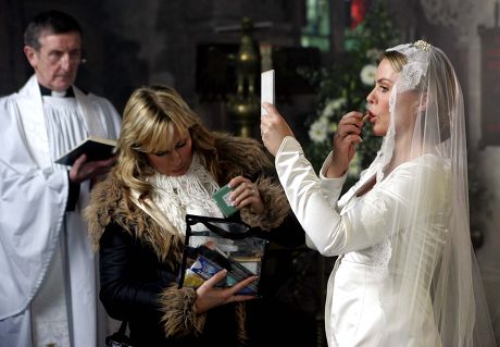 Behind Scenes Patsy Kensitmake Wedding Sadie Editorial Stock Photo ...