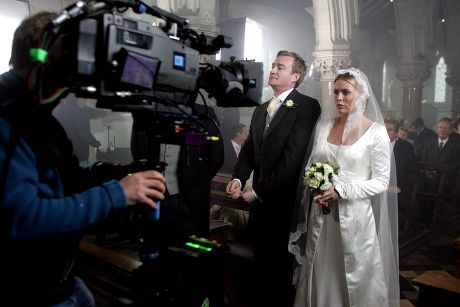 Behind Scenes Ray Coulthard Patsy Kensit Editorial Stock Photo - Stock ...