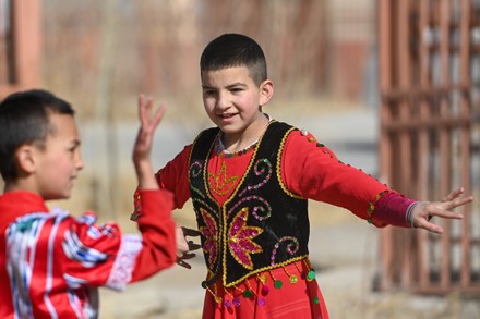 Children Dance Rasekam Village Taxkorgan Tajik Editorial Stock Photo ...