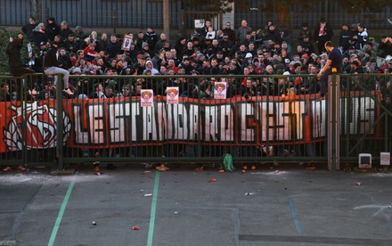 Soccer Jpl D29 Standard Vs Kaa Gent, Liege, Belgium - 27 Feb 2022 Stock ...