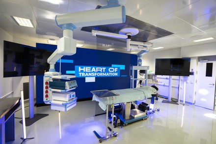 Interior View Into Operation Room During Editorial Stock Photo - Stock ...
