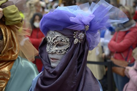 Carnival Venice Italian Carnevale Di Venezia Editorial Stock Photo ...