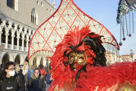 Carnival Venice Italian Carnevale Di Venezia Editorial Stock Photo ...