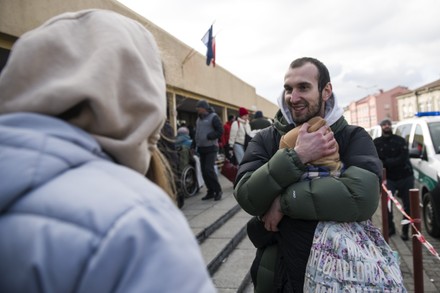 People Seen Crying While Hugging After Editorial Stock Photo - Stock ...