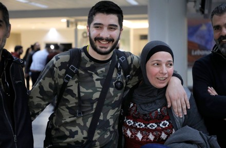 Lebanese Family Receives Their Son Coming Editorial Stock Photo - Stock ...
