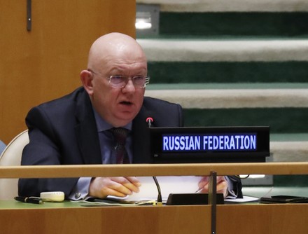 Belarus Ambassador Un Valentin Rybakov Walks Editorial Stock Photo ...
