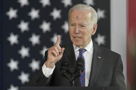 US PRESIDENT JOE BIDEN HIS FOREHEAD Editorial Stock Photo - Stock Image ...
