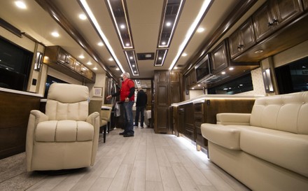 Inside View Luxury Rv Seen During Editorial Stock Photo - Stock Image ...