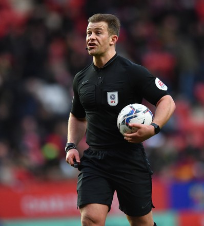 Referee Anthony Backhouse Editorial Stock Photo - Stock Image ...