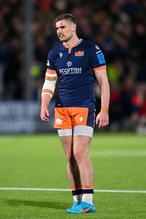 Edinburghs James Lang During United Rugby Editorial Stock Photo - Stock ...