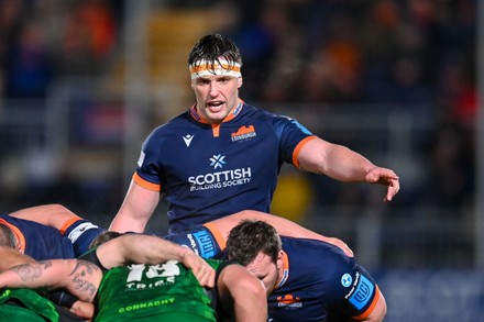 Edinburghs Connor Boyle During United Rugby Editorial Stock Photo ...