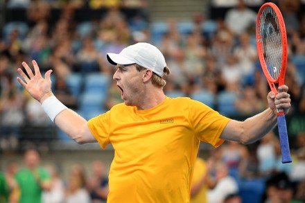 Luke Saville Australia Gestures During His Editorial Stock Photo ...