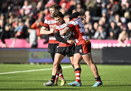 Charlie Chapman Gloucester Rugby Kicks Ehren Editorial Stock Photo ...