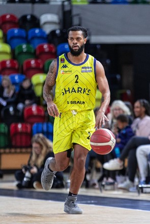 Antwain Johnson Dbl Sharks Sheffield Dribbling Editorial Stock Photo ...