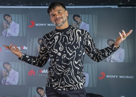 Puerto Rican Singer Pedro Capo Poses Editorial Stock Photo - Stock ...