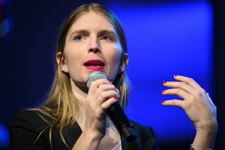Chelsea Manning Former Us Army Intelligence Editorial Stock Photo ...