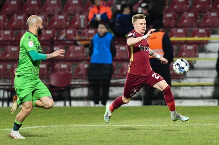 Claudiu Petrila Action During Game Cfr Editorial Stock Photo - Stock ...