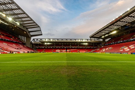 General Stadium View Inside Anfield Looking Editorial Stock Photo ...