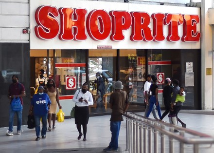 Customers Walk Out Shoprite Store Cape Editorial Stock Photo - Stock ...