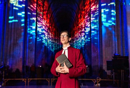 Canon Andy Trenier Admires Spectacular Light Editorial Stock Photo ...