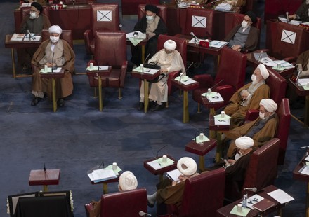 Iranian Clerics Attend Irans Assembly Experts Editorial Stock Photo ...