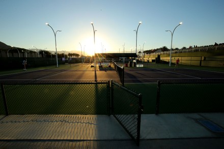 Shots Around Ground Sunset Editorial Stock Photo - Stock Image ...