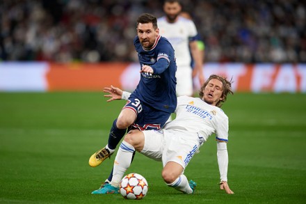 Lionel Messi Psg Luka Modric Real Editorial Stock Photo - Stock Image ...