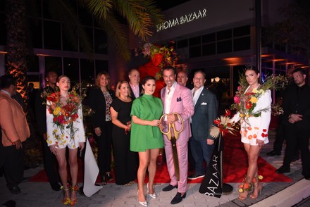Stephanie Shojaee Attends Shoma Bazaar Doral Editorial Stock Photo ...
