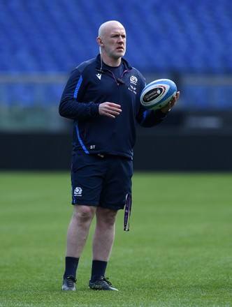 Steve Tandy Scotland Assistant Coach Editorial Stock Photo - Stock ...