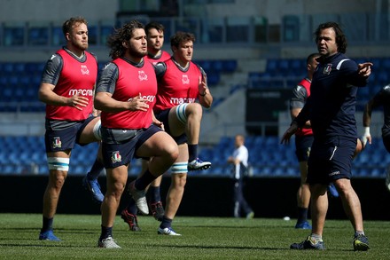 Italy Rugby Captain's Run, Stadio Olimpico Rome, Italy - 11 Mar 2022 ...