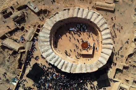 Huge Traditional Couscous Dish Seen During Editorial Stock Photo ...