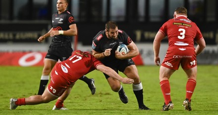 Scott Williams Captain Llanelli Scarlets During Editorial Stock Photo ...