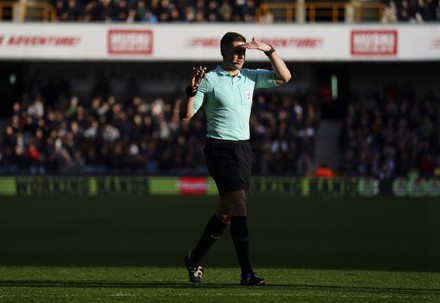 Referee Robert Jones Shields His Eyes Editorial Stock Photo - Stock ...