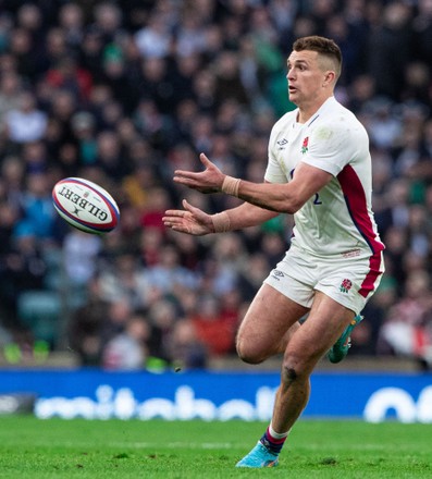 Henry Slade England Passing Ball During Editorial Stock Photo - Stock ...