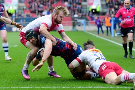 Try Celebrations Sam Jeffries Bristol Bears Editorial Stock Photo ...