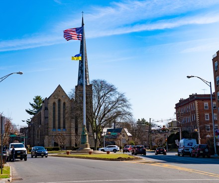 CITY PLAINFIELD NEW JERSEY STANDS SOLIDARITY Editorial Stock Photo ...