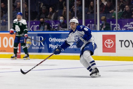 Syracuse Crunch Forward Gabriel Fortier 9 Editorial Stock Photo - Stock ...